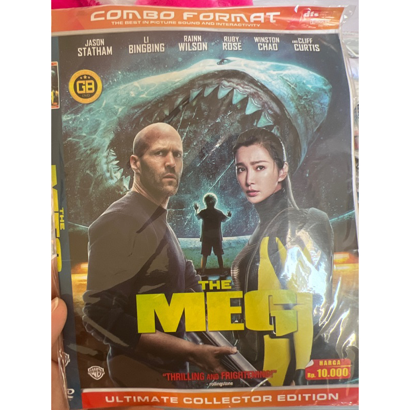Jual the meg-film shark recomended seller-kaset dvd murah | Shopee ...