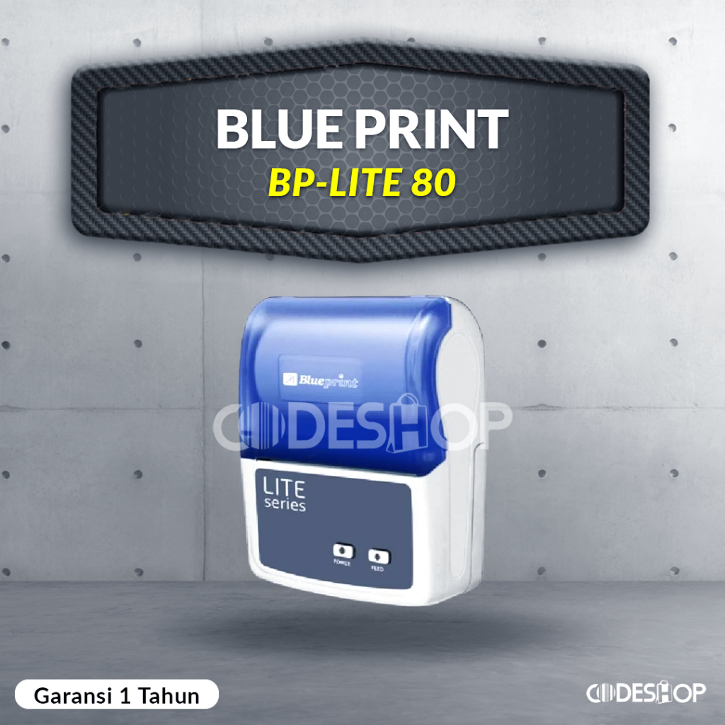 Jual Printer Kasir Bluetooth BLUEPRINT BP-Lite 80 Cetak Label Thermal ...