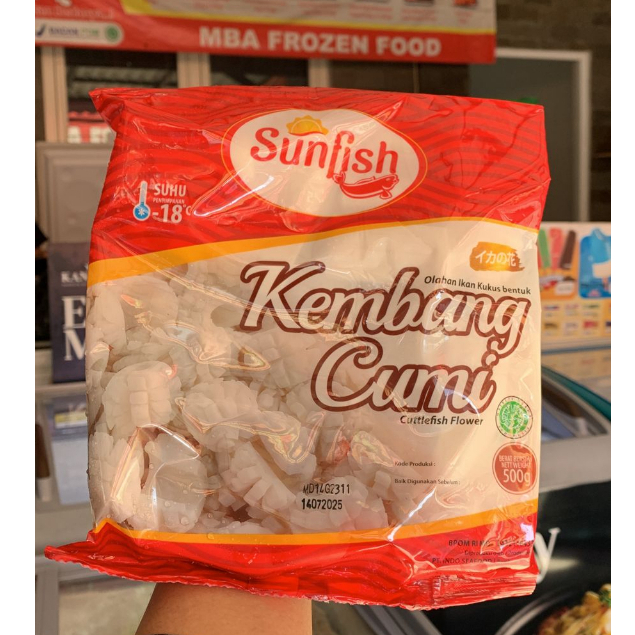 Jual SUNFISH Cuttlefish Flower / Olahan Ikan Bentuk Kembang Cumi 500 ...