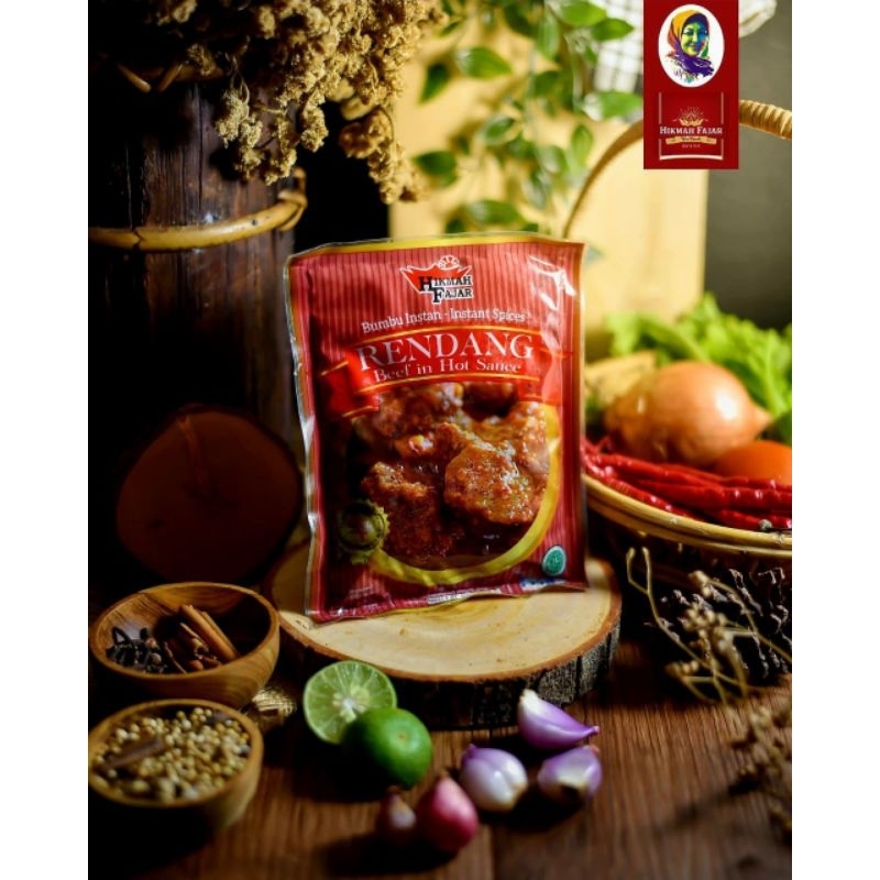 Jual Bumbu Masak Kemasan Instan "Hikmah Fajar" RENDANG 1kg Bahan ...