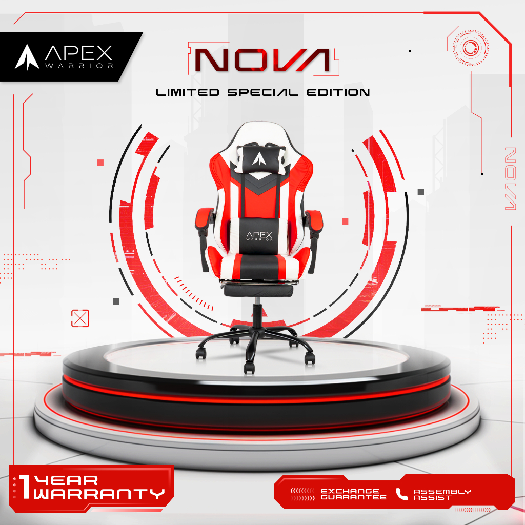 Jual Apex Warrior Stark One Nova Special Edition Gaming Chair | Shopee ...
