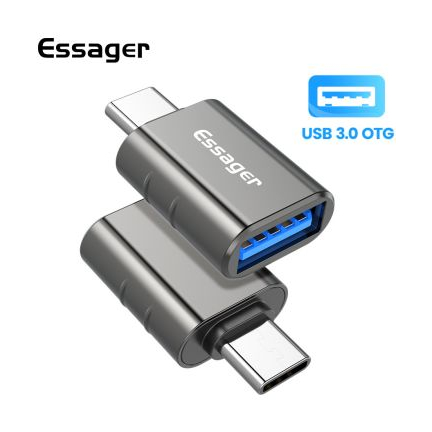 Jual Essager TopSpeed Connector Adapter Otg Mini Type C To Usb A 3.0 ...