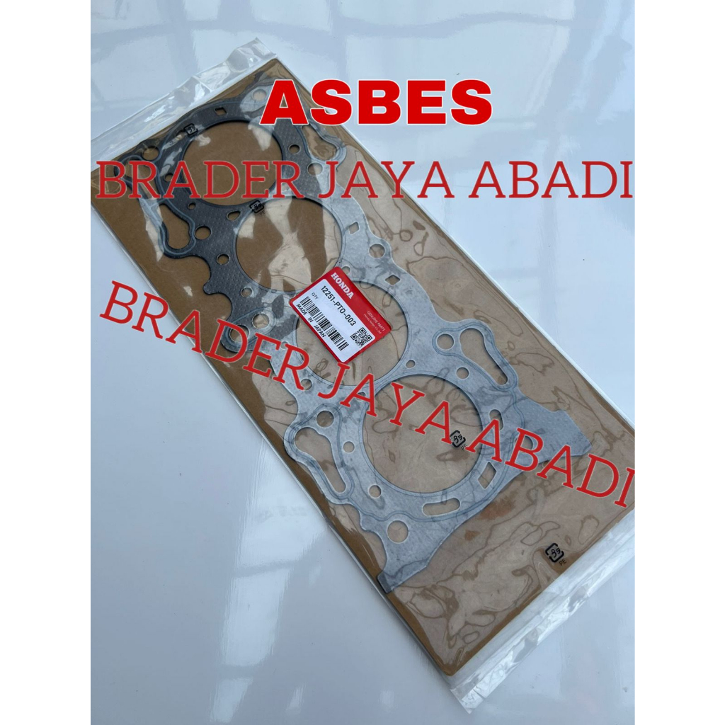 Jual PAKING PACKING DEKSEL GASKET CYLINDER HEAD ACCORD MAESTRO 1991 ...