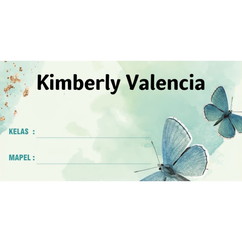 Jual (PO 3 hari) Sticker Name Tag Label Nama Anak Cewek dan Cowok untuk ...