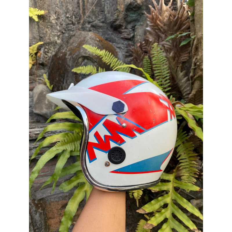 Jual helm jadul yamaha helm lawas yamaha ori helm rx king dmi vigano ...