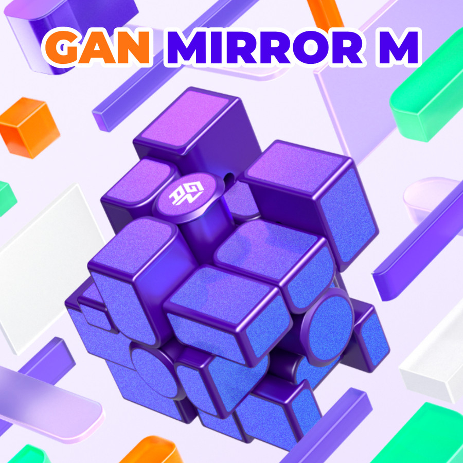 Jual Cube Mirror 3x3 GAN Mirror M Magnetic Mirror 3x3 | Shopee Indonesia