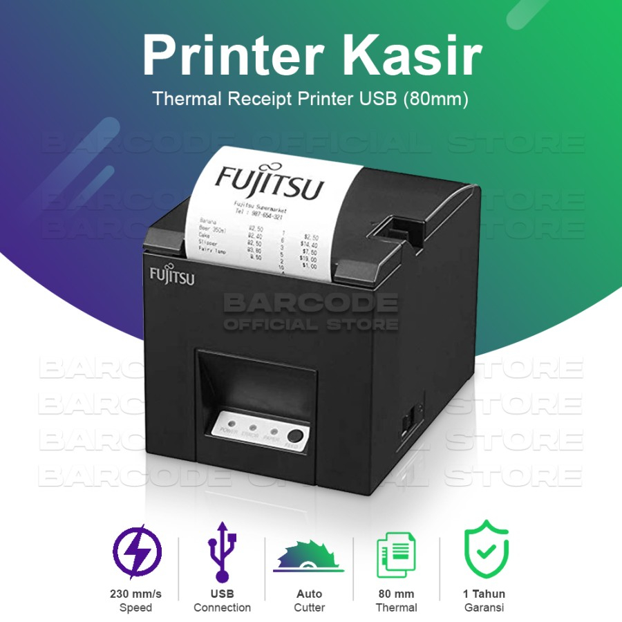 Jual Printer Cetak Termal Fujitsu FP-2000 / FP2000 / FP 2000 Cetak ...