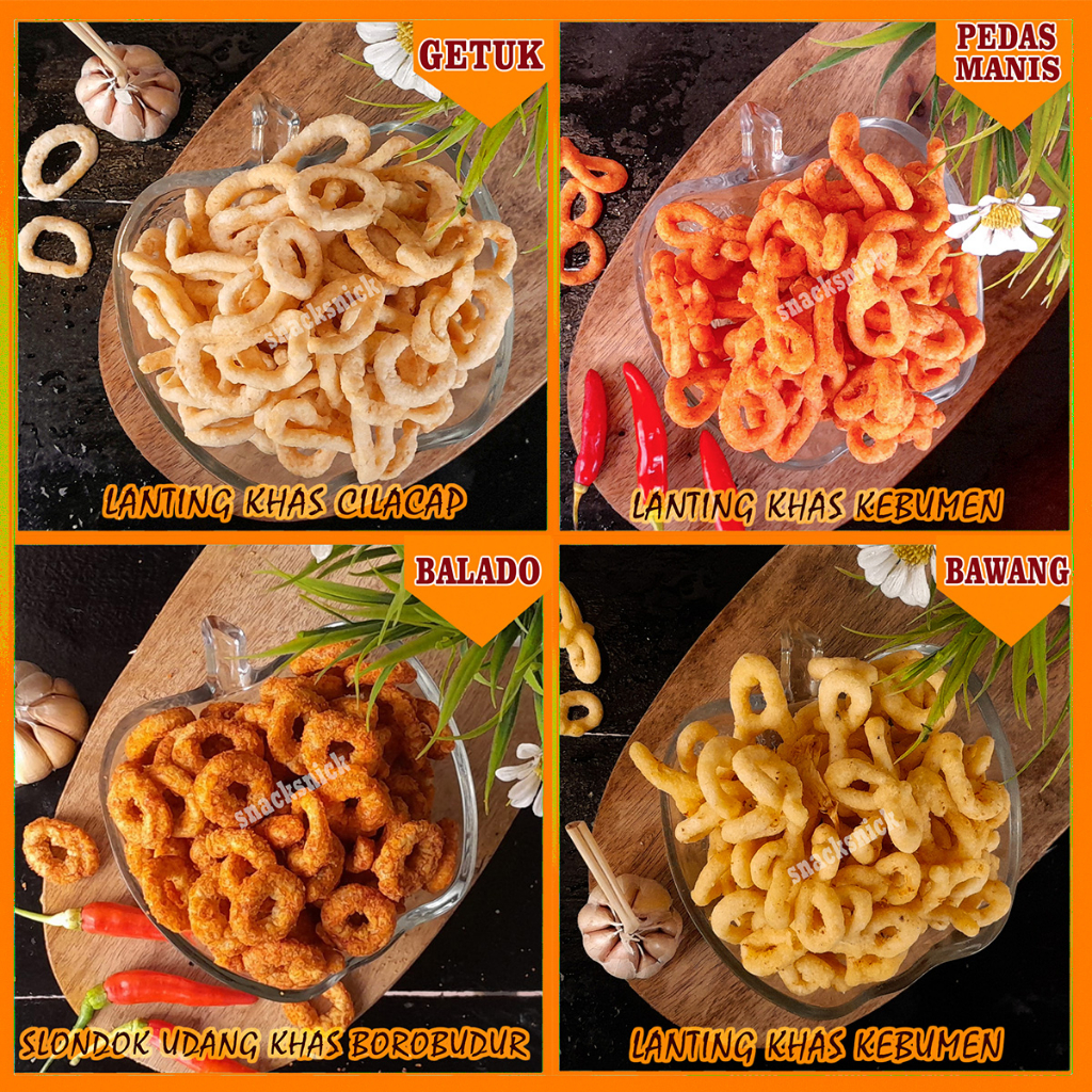 Jual Lanting kebumen 150gr / Klanting singkong PROMO | Shopee Indonesia