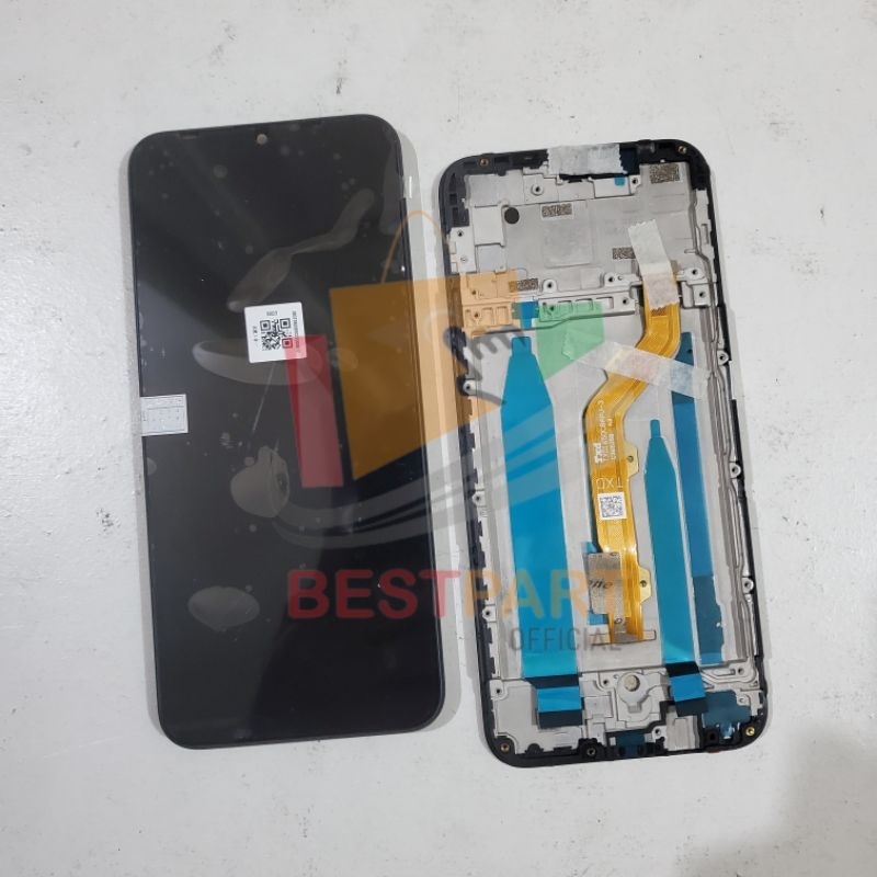 Jual LCD TOUCHSCREEN FULLSET + FRAME INFINIX SMART 4 X653 ORIGINAL NEW ...
