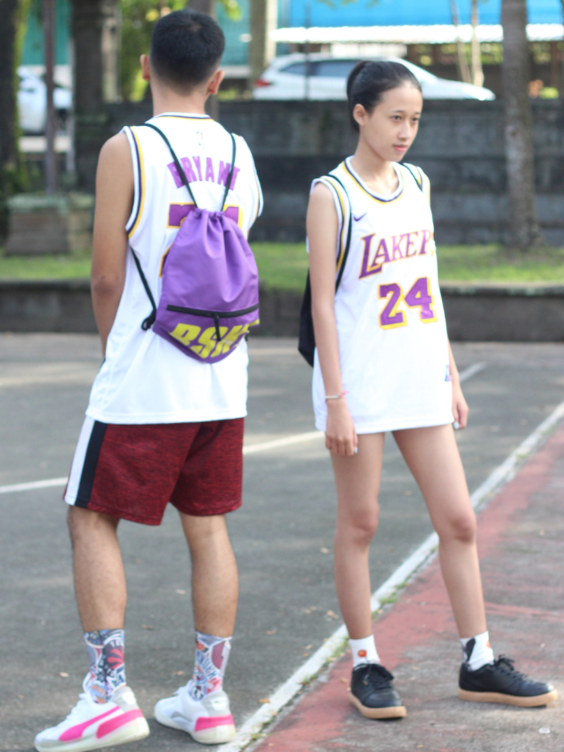 Jual Tas Serut BSKT Original Putih Hitam | Shopee Indonesia