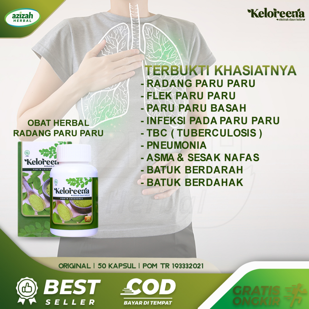 Jual Obat Radang Paru Paru Basah Infeksi Saluran Pernafasan Asma Sesak ...