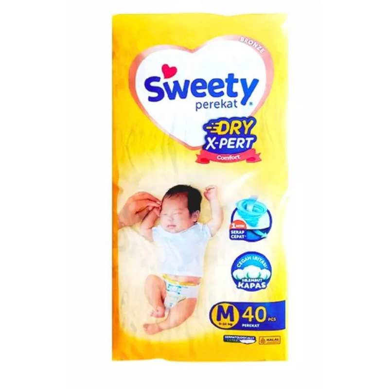 Jual Sweety Bronze/Silver/Gold Comfort (Tipe Perekat) | Shopee Indonesia