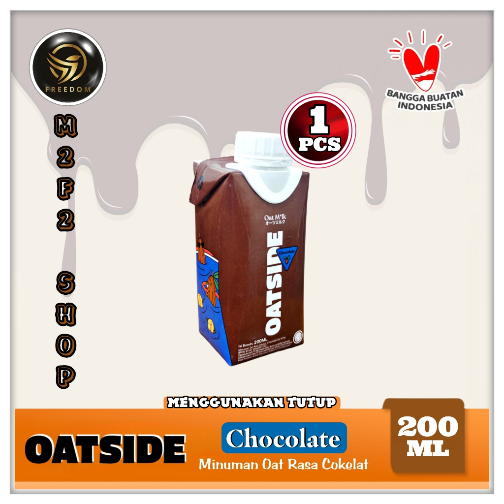 Jual OATSIDE Mini Chocolate Oat Milk | Susu Gandum Cokelat Kotak UHT ...