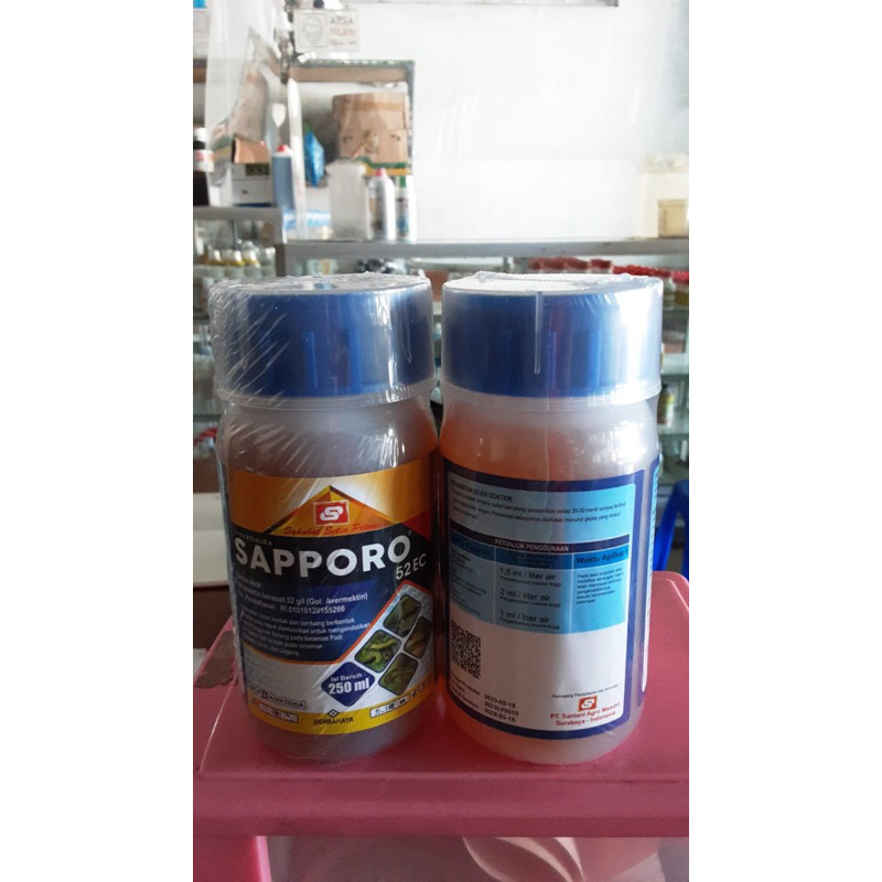 Jual SAPPORO 250ml Ulat Grayak FAW KAPER KUTU | Shopee Indonesia