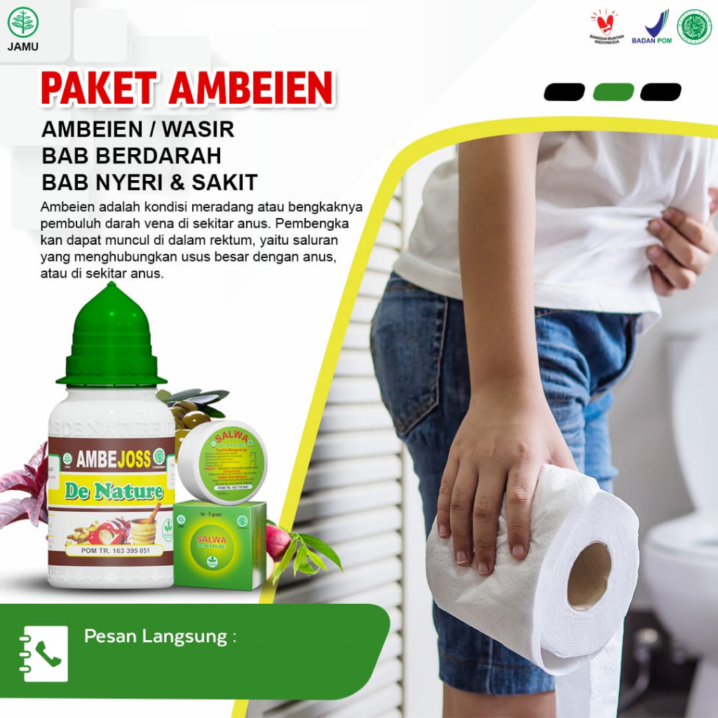 Jual Obat Wasir Ambeien Ambeyen Ambien Stadium 3 4 Paling Ampuh, Salep ...