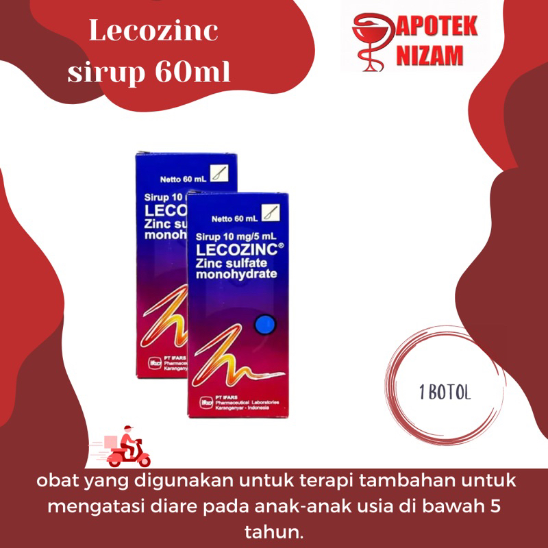 Jual Lecozinc Sirup 60 ml | Shopee Indonesia