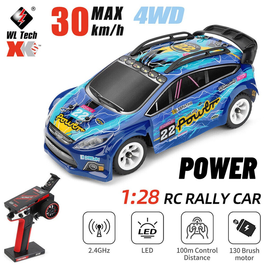 Jual RC Car WL 284010 Mobil Drift 1/28 Metal Chassis 30km/h 4WD 2.4G ...