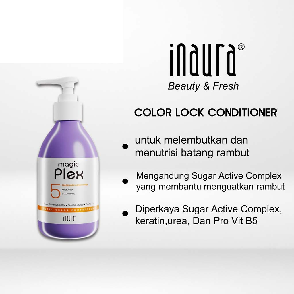 Jual [SERIES PERAWATAN RAMBUT COLOR | BPOM] INAURA MAGIA PLEX SERIES ...