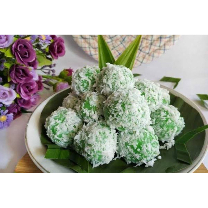Jual klepon/ kue klepon/ lupis/ lopis/ ketan bubuk kedelai/ ketan hitam ...