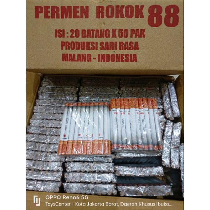 Jual 20pcs permen bentuk rokok | Shopee Indonesia