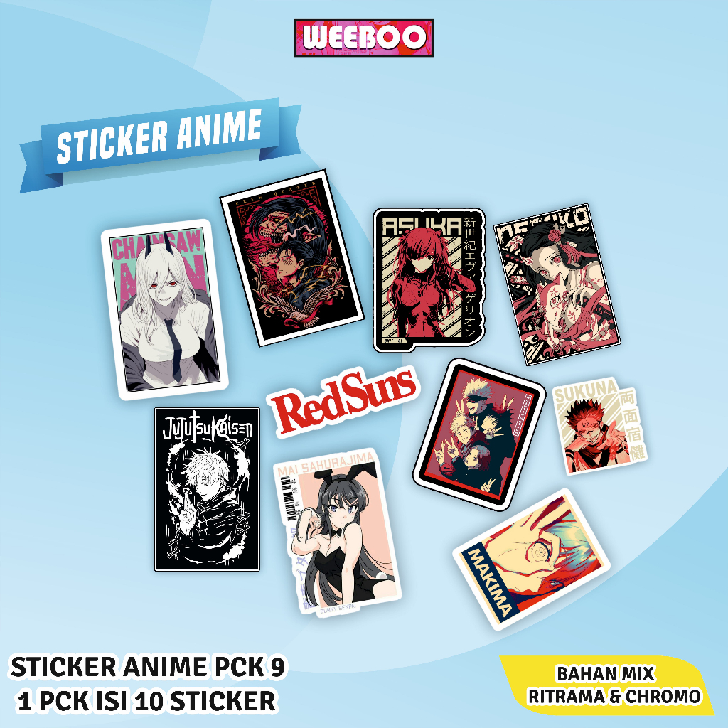 Jual Stickers Anime Art | Shopee Indonesia