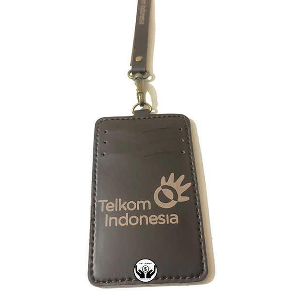 Jual Tempat Id Card Gantung tali TELKOM INDONESIA / Id Card Holder ...