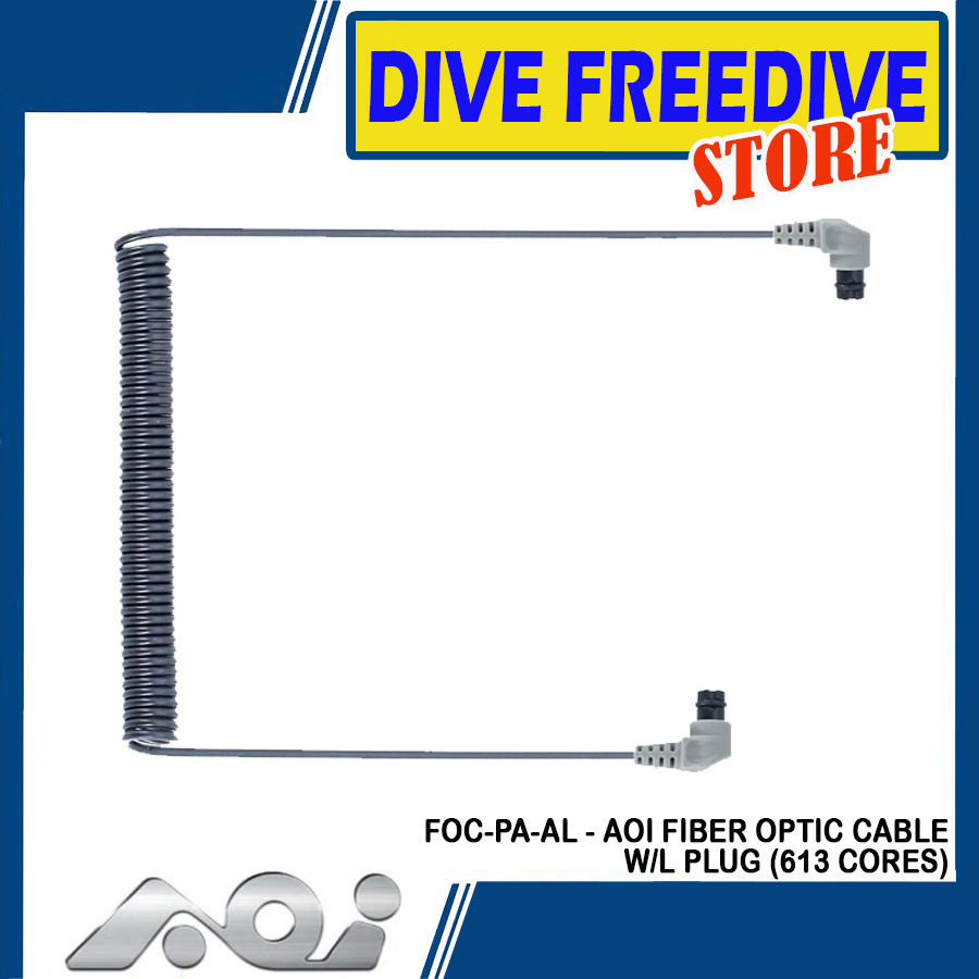 Jual FOC-PA-AL AOI Fiber Optical Cable Optic with Angle SS Plugs and ...