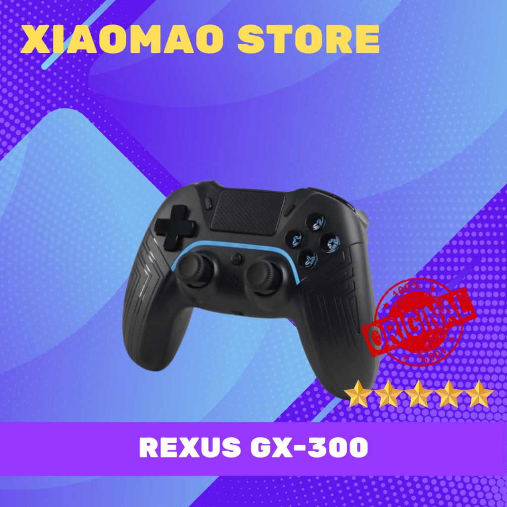 Jual Rexus Bluetooth Gamepad Gladius GX300 - HITAM | Shopee Indonesia