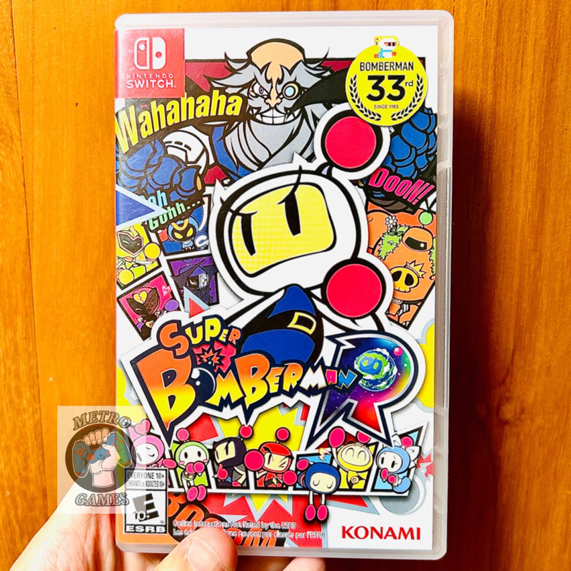 Jual Super Bomberman R Switch Game Fisik Catridge Super Bomberman R ...