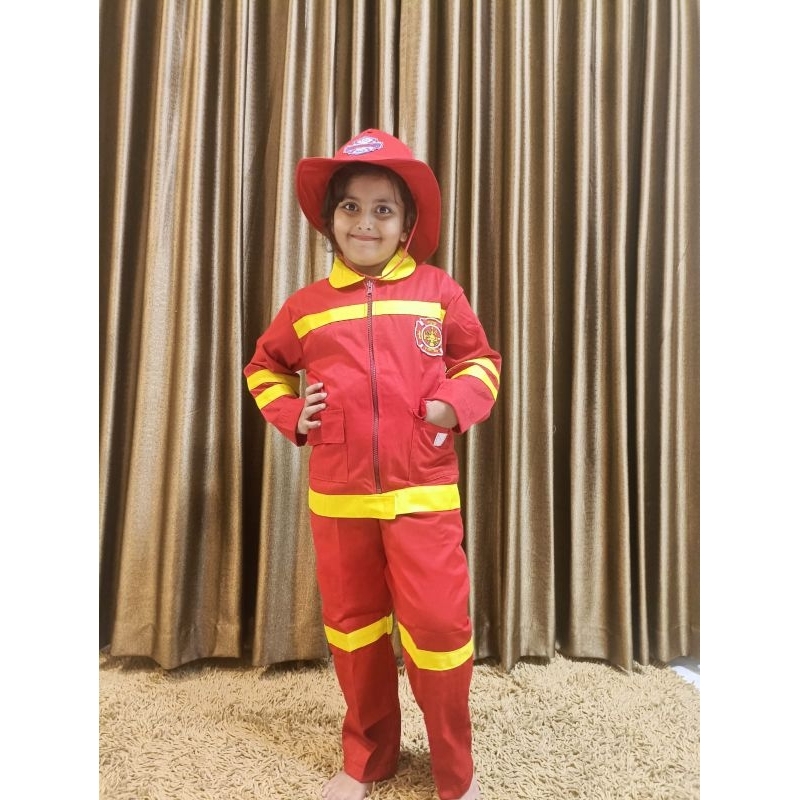Jual baju karnaval anak DAMKAR/pemadam kebakaran | Shopee Indonesia