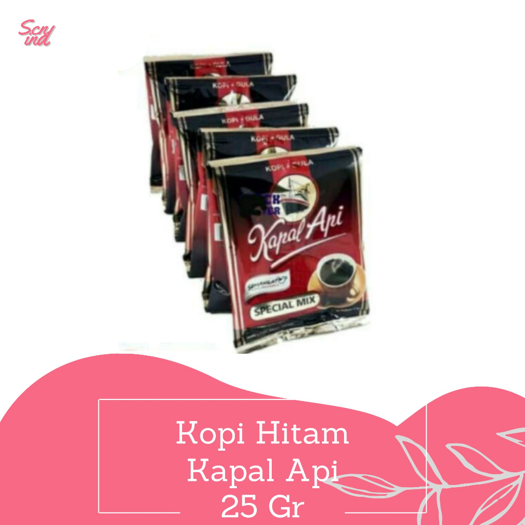 Jual KOPI HITAM KAPAL API SPECIAL MIX 25gr RENCENG ( ISI 10 ) S7 ...
