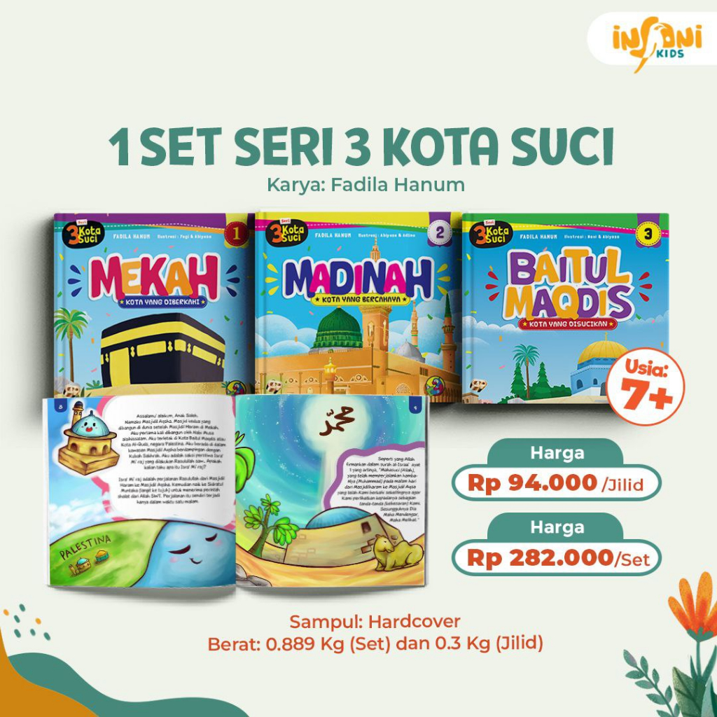 Jual 1 Set Seri 3 Kota Suci | Shopee Indonesia