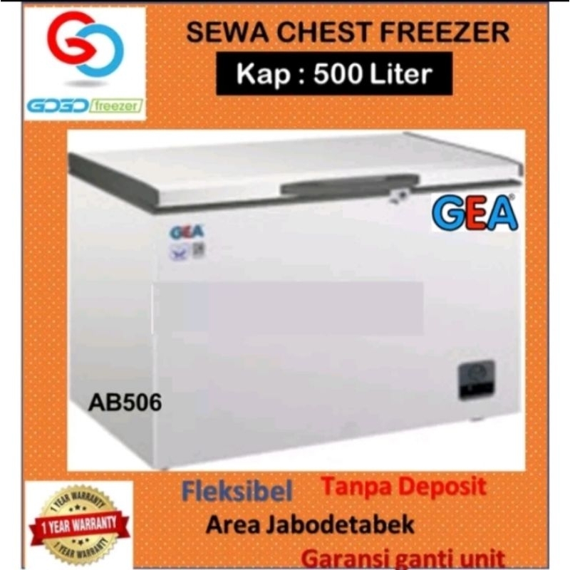 Jual Sewa Freezer untuk Makanan Kapasitas 600 liter untuk 1 Bulan ...