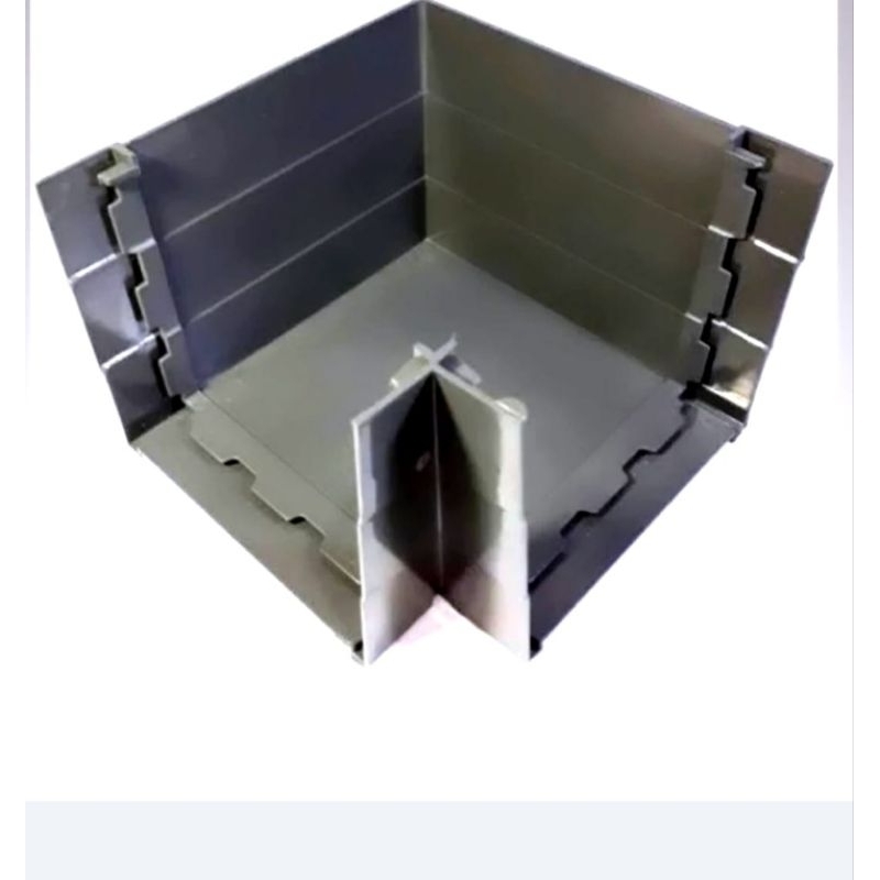 Jual Corong belokan talang PVC kotak plastik persegi atap genteng ...