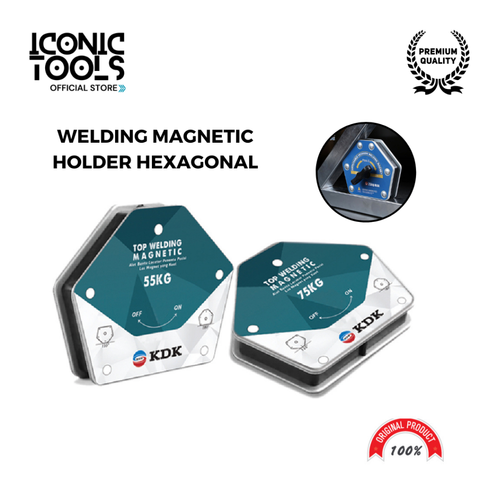 Jual Siku Magnet Las Switch 4" 5 inch ON OFF KDK / Top Welding Magnetic ...