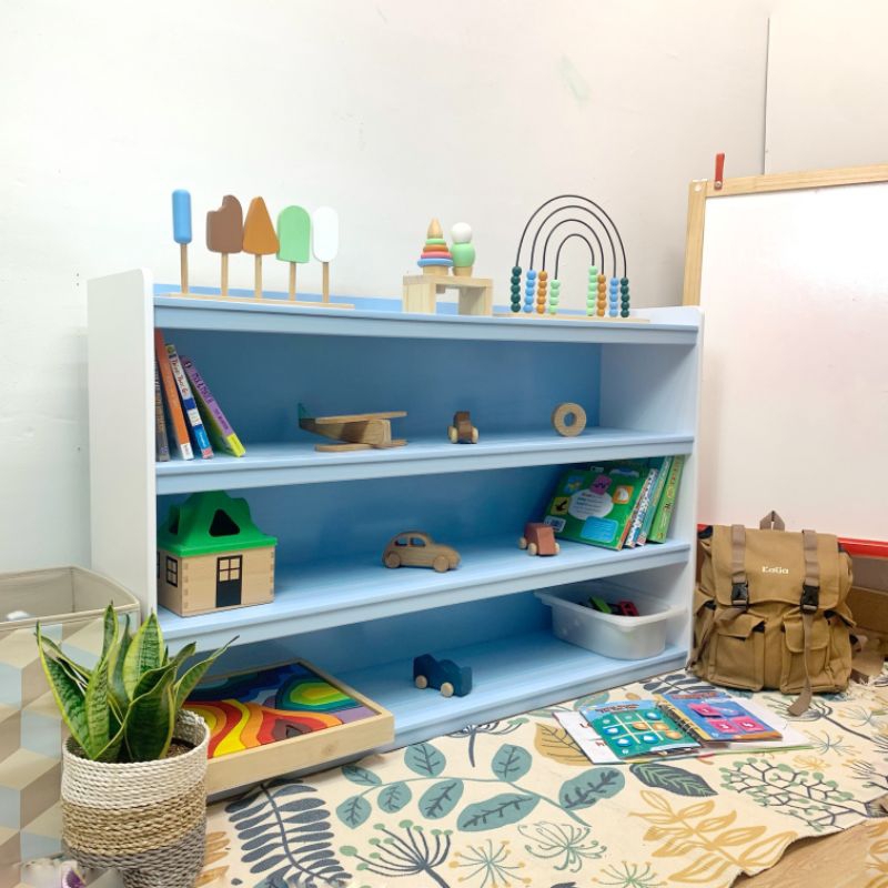 Jual Cilic - Mercury kabinet rak mainan montessori anak serbaguna bahan ...