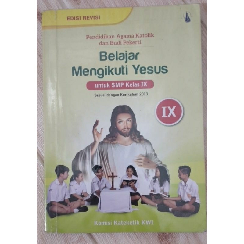 Jual Buku Agama Katolik Belajar Mengikuti Yesus Kelas 9 K13 | Shopee Indonesia