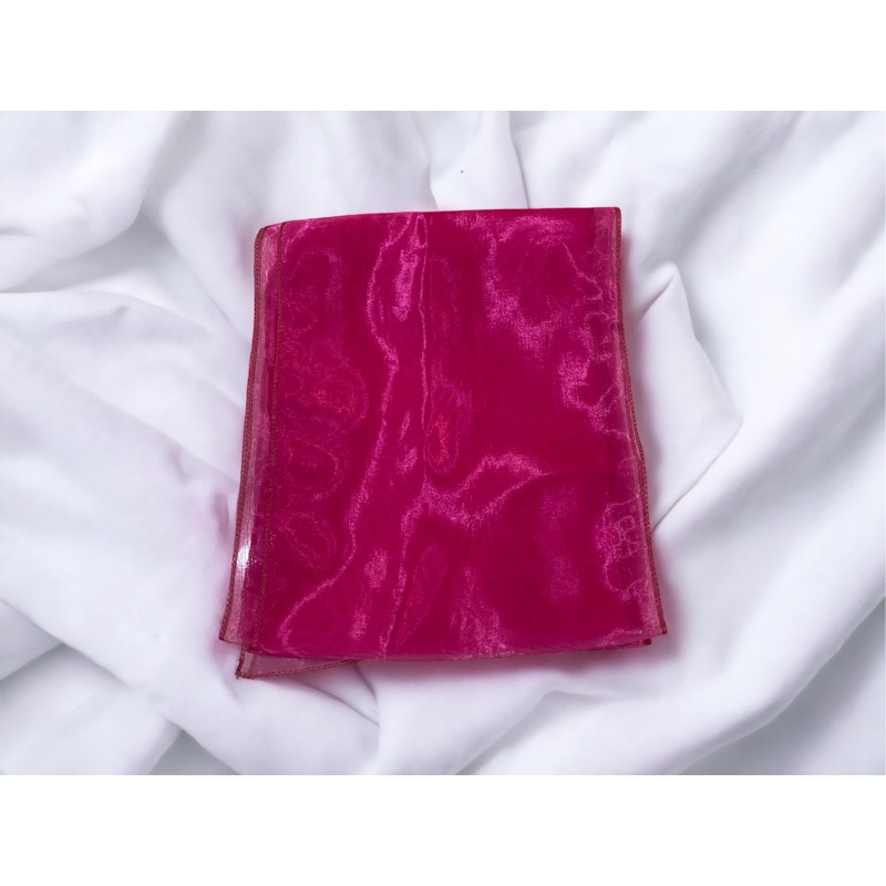 Jual selendang polos glossy - Selendang polos mengkilat panjang 2,5 M ...
