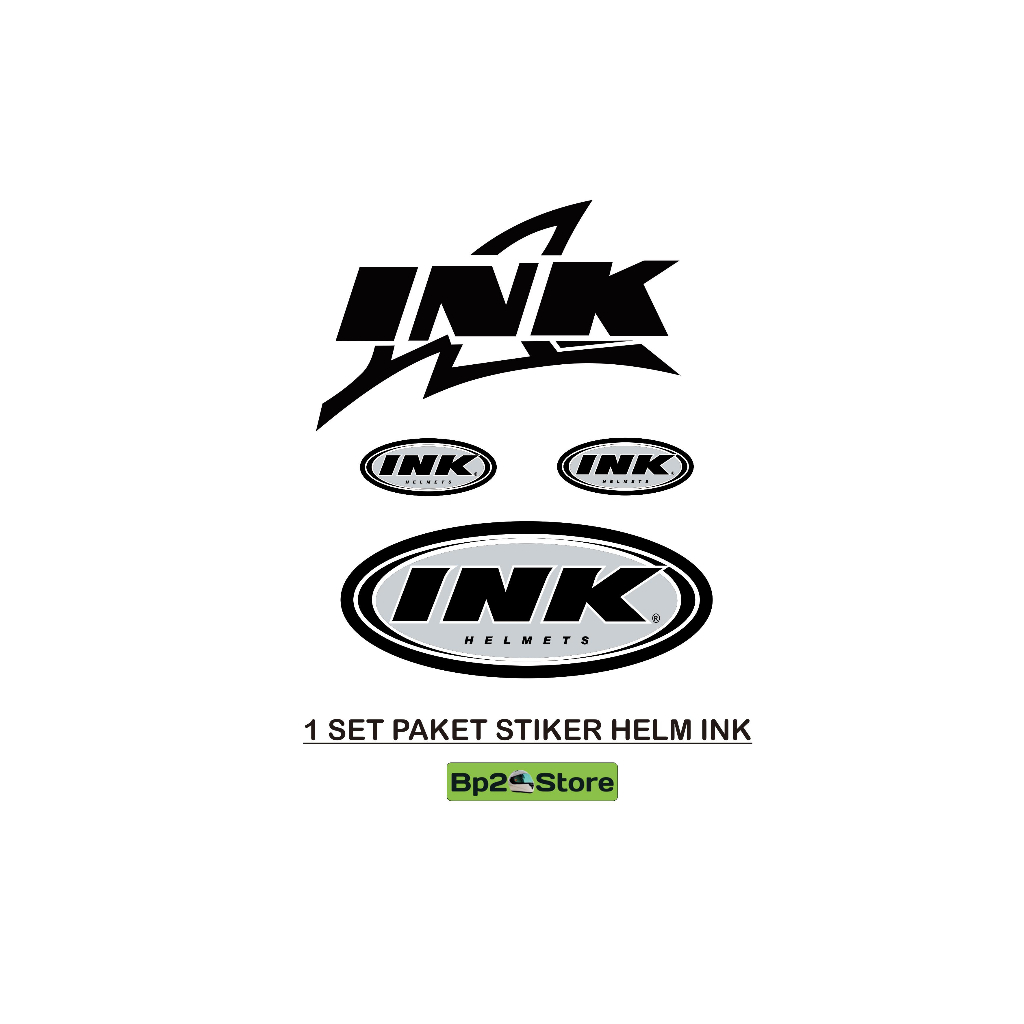 Jual Stiker Print Cut Helm INK / Cutting Stiker Helm INK | Shopee Indonesia