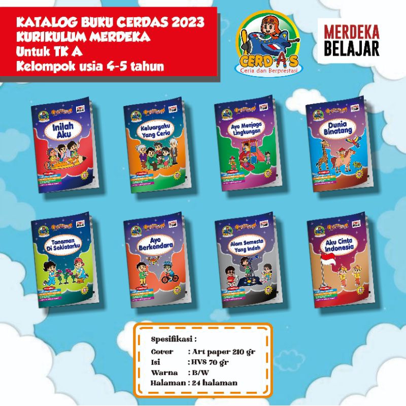 Jual Majalah TK/RA Kurikulum Merdeka/. di lengkapi BARCODE PEMBLAJARAN ...