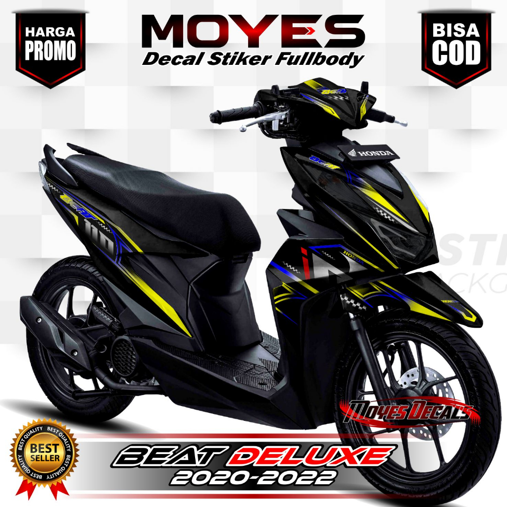 Jual Decal Full Body Honda Beat Deluxe 2020 2021 2022 2023 List Bunglon ...