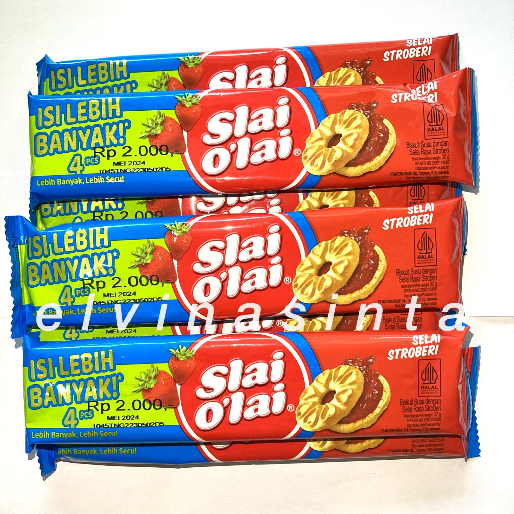 Jual (ecer) Slai Olai Strawberry sachet 2000 / Slay Olay saset | Shopee ...