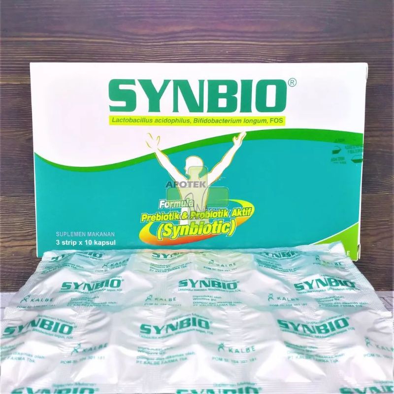 Jual Synbio kapsul isi 10 / pencernaan dewasa / lactobasilus ;synbiokap ...