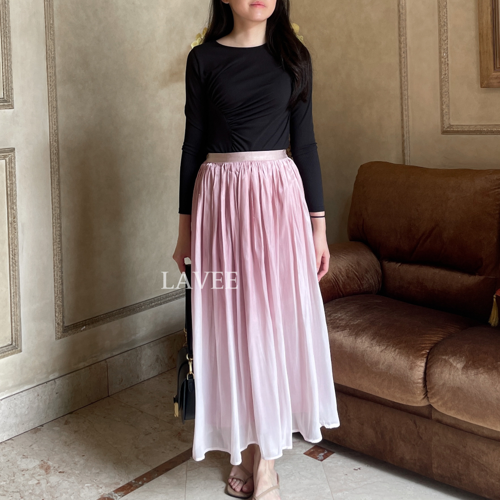 Jual LAVEE - Claudia Shimmer Skirt - LAVEE APPAREL / Rok Shimmer Maxi ...