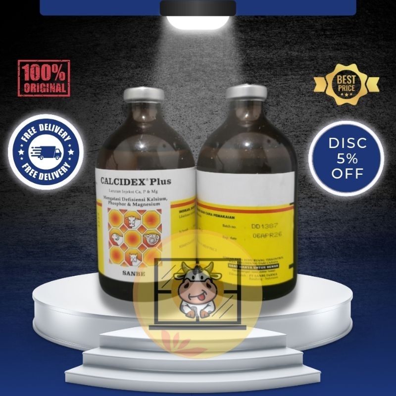 Jual CALCIDEX PLUS 100 ML SANBE - Vitamin Untuk Ternak Ambruk ...