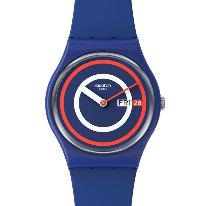 Jual SWATCH SO28N703 Original BLUE TO BASICS Jam Tangan Unisex Analog ...