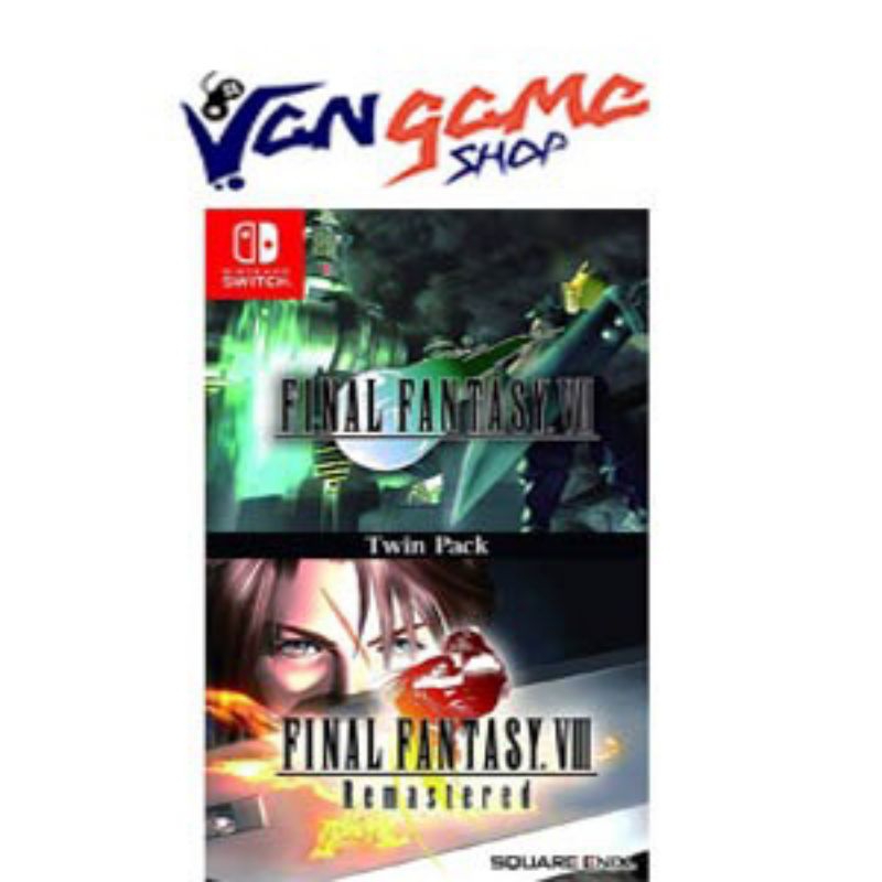 Jual Nintendo Switch Final Fantasy VII 7 & VIII 8 Remastered Twin Pack ...