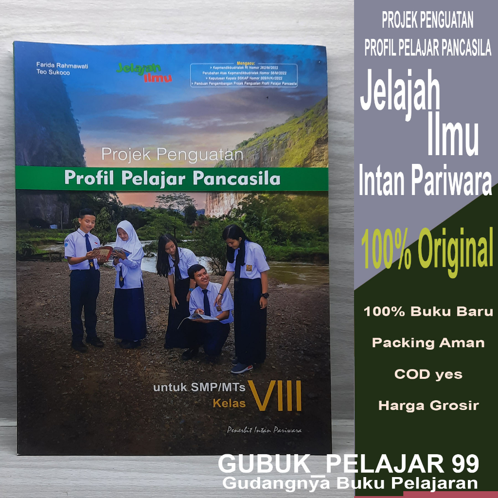 Jual Projek Penguatan Profil Pelajar Pancasila (P5) Kelas 8/VIII SMP/MTs Kurikulum Merdeka ...