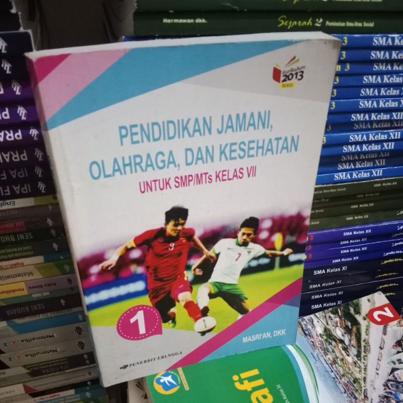 Jual buku pendidikan jasmani olahraga dan kesehatan (penjasorkes) SMP kelas 1-7 penerbit ...