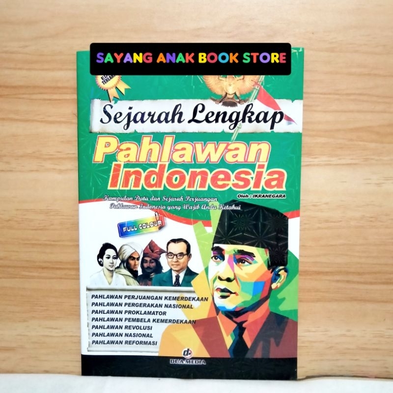 Jual Buku Sejarah Lengkap Pahlawan Indonesia | Shopee Indonesia